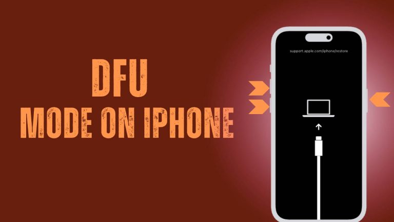 How to Use DFU Mode on iPhone: Step‑by‑Step Guide - PMSLTech Guide