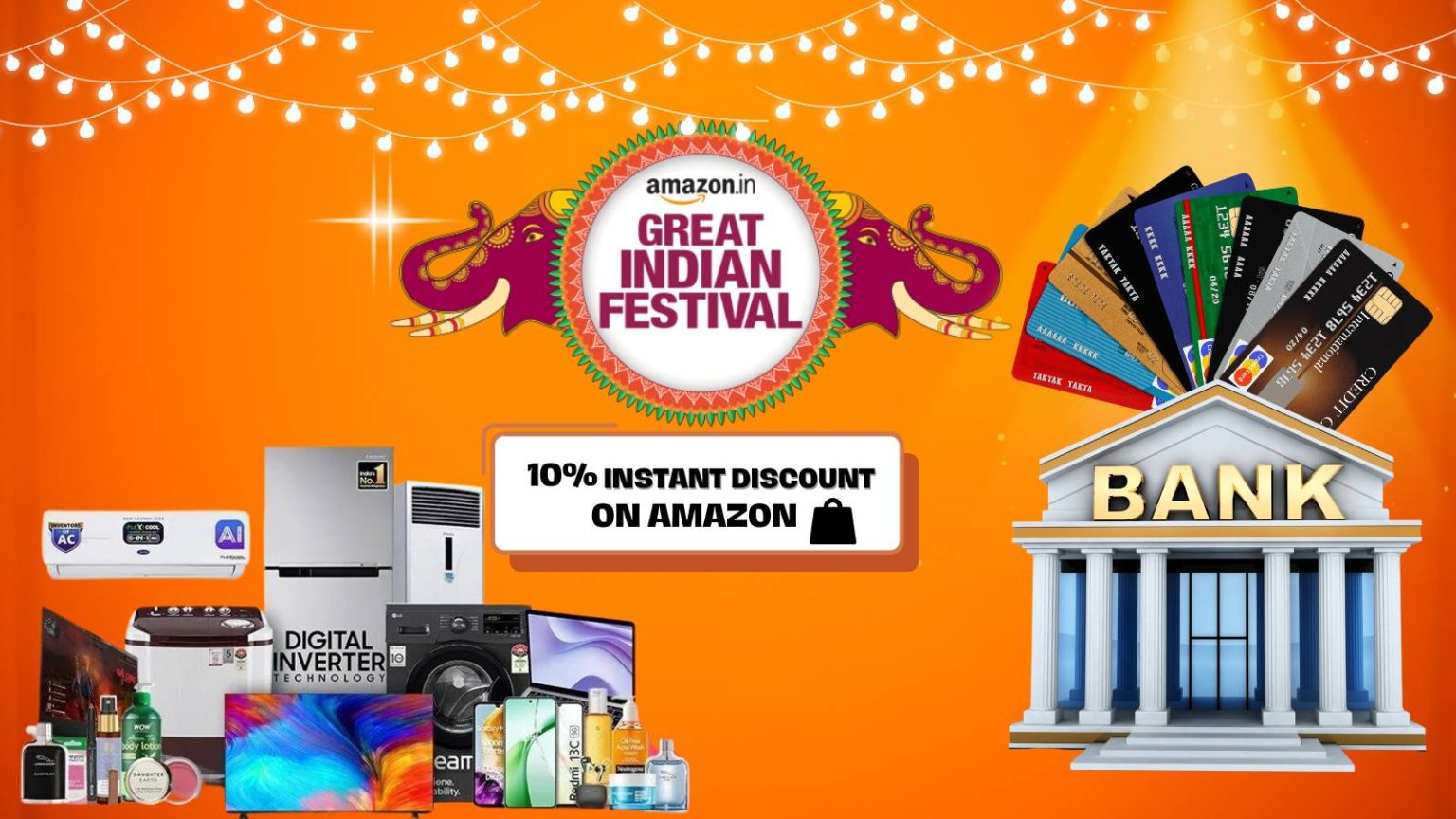 Amazon 10% Instant Discount 2025: Which Banks Qualify & How to Avail It ...