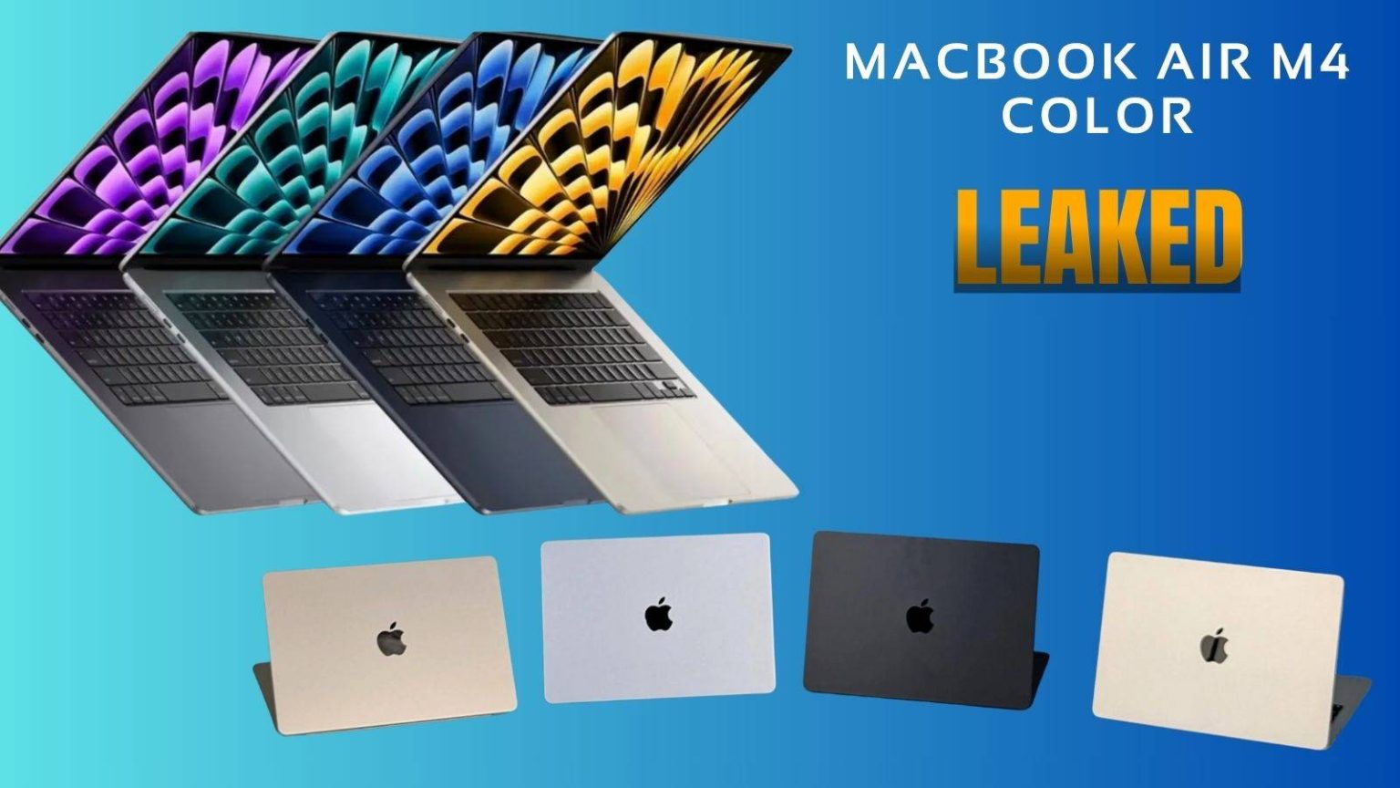 MacBook Air M4 Colour Availability Leaked: Grab the Best Colour Before ...