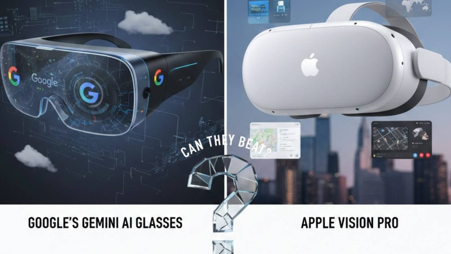 Can Google’s Gemini AI Glasses Beat Apple Vision Pro? 2026 Comparison ...